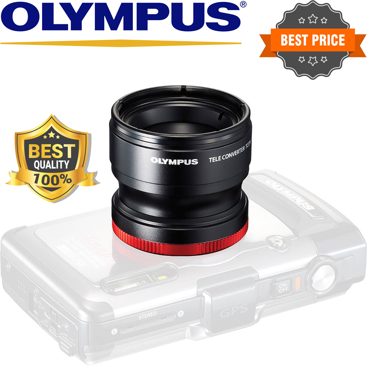 Olympus TCON-T01 Tele Converter Suitable For TG Series Underwater