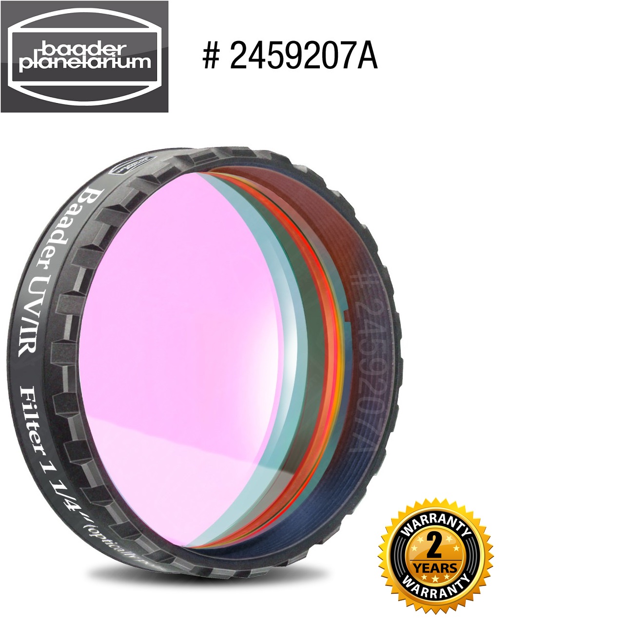 Baader 1.25" UV IR Cut L-Filter with Low Profile Filter Cell