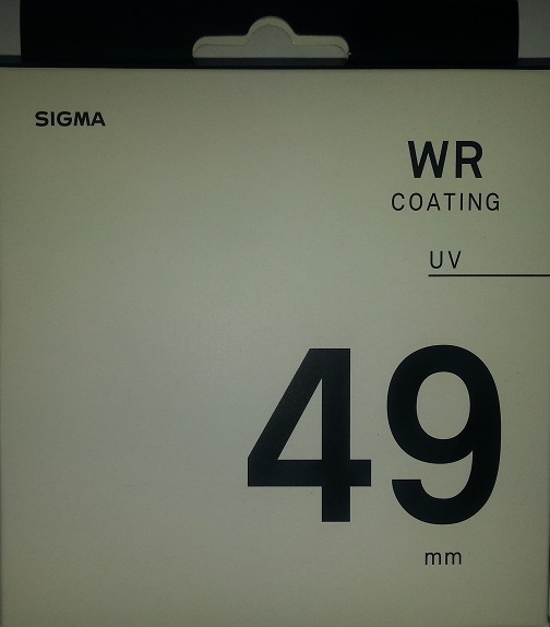 Sigma 49mm WR UV Filter